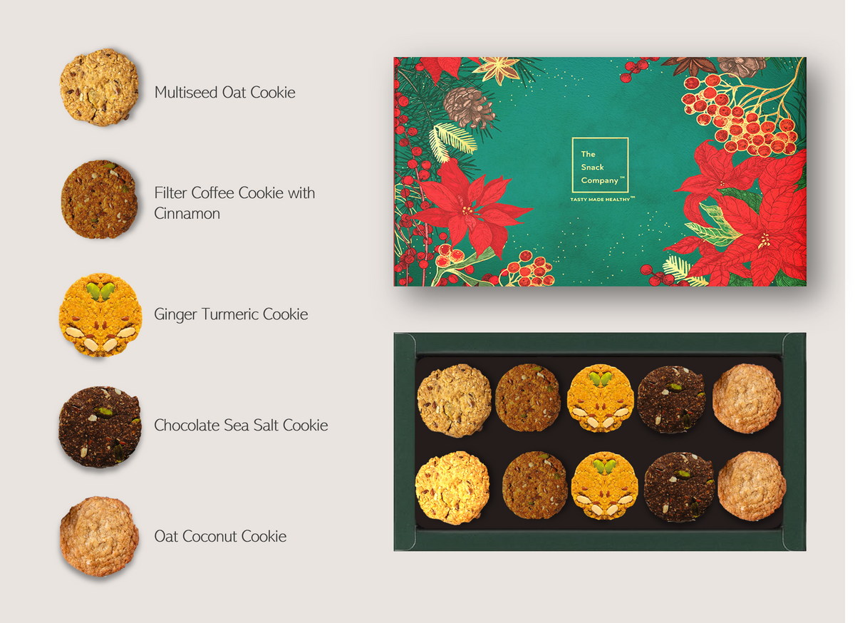 Assorted Oat Cookies Box – THE SNACK COMPANY