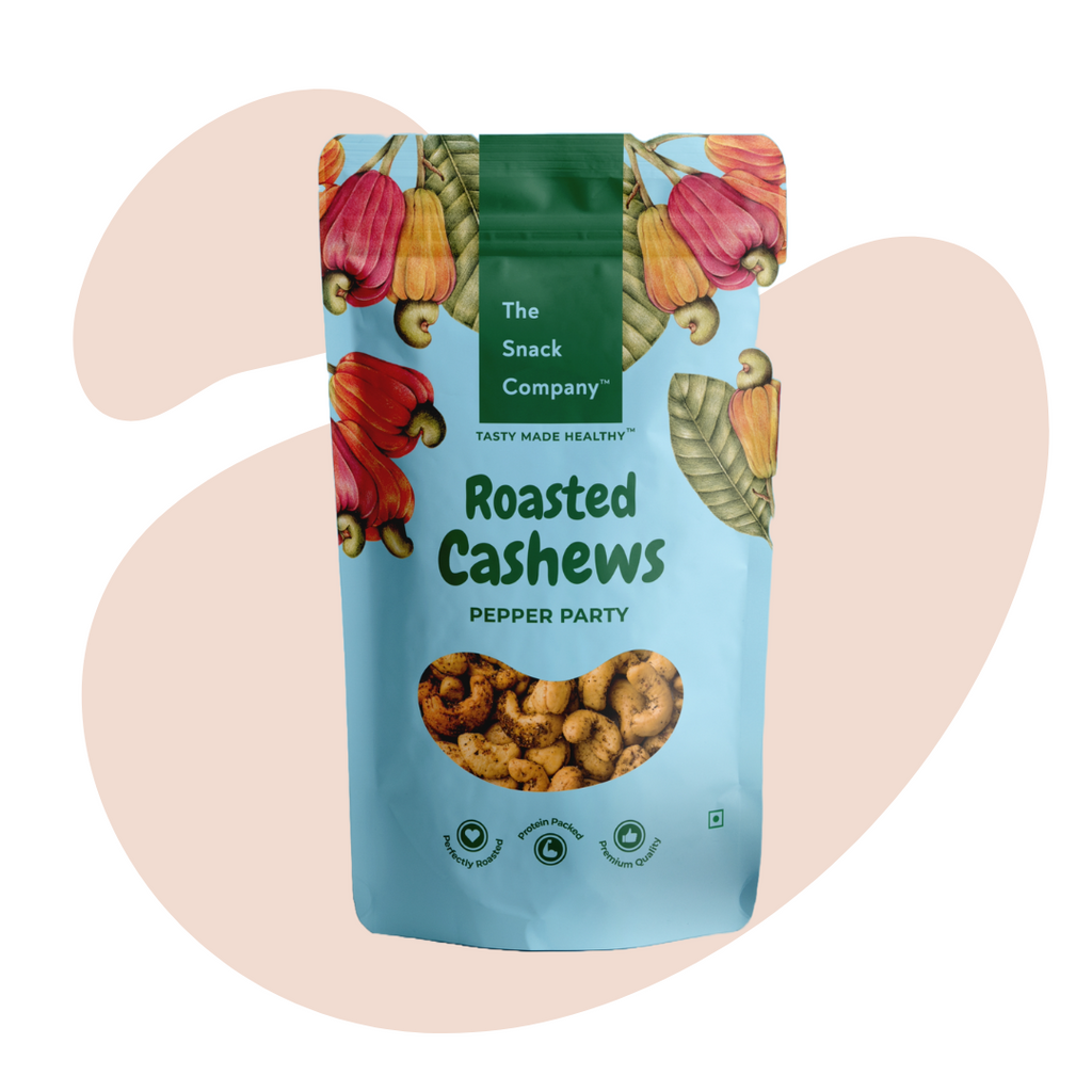Salt & Pepper Cashews – THE SNACK COMPANY